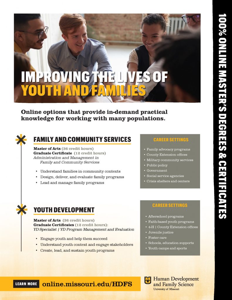 Online Graduate Programs // Human Development and Family Science